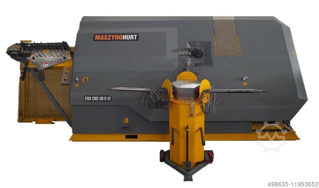Automatska mašina za ojačavanje za stirup
MASZYNOHURT FOX CNC 3D 5-12