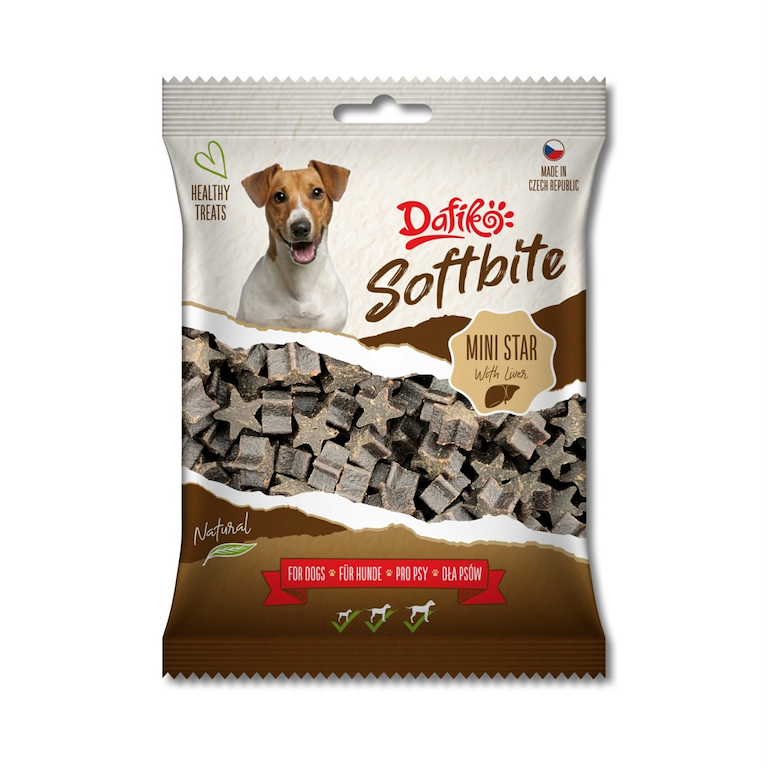 Dafiko Dog Softbite mini stars 150g