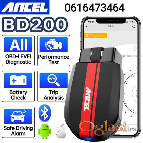 ANCEL BD200 Bluetooth OBD2 Auto dijagnostički alat