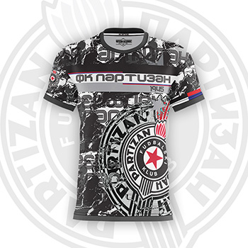 Dečija navijačka majica "Grb" FK Partizan 4136