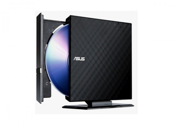 Asus DVD RW eksterni SDRW-08D2S-U LITE, crni, USB 2.0' ( '90-DQ0435-UA221KZ' )