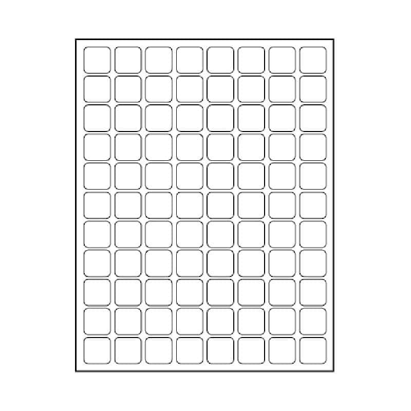 Etikete Mistick 25×25 (88) (Mistick)