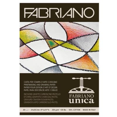 FABRIANO BLOK UNICA 250gr A4 20L (19100383) (FABRIANO)