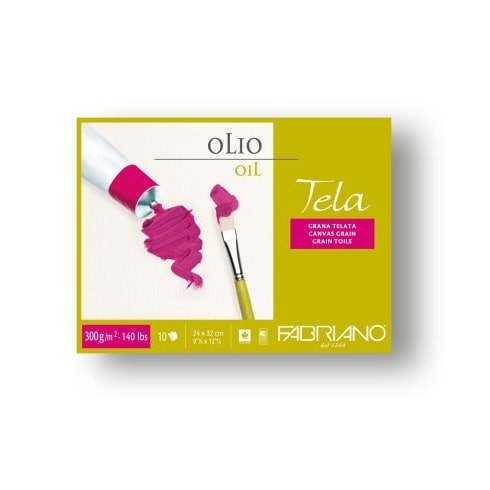 Blok FABRIANO TELA BLOK 300gr 24x32cm 10L (FABRIANO)