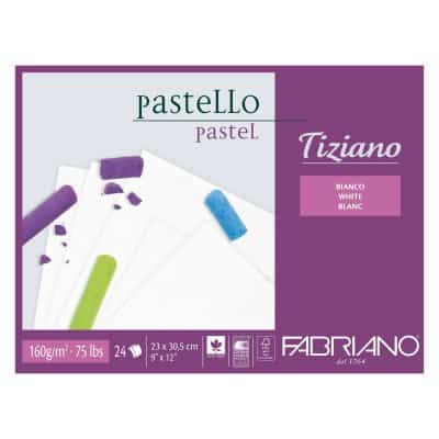 Papir FABRIANO TIZIANO BLOK BIANCO 160gr 24L (46423305) (FABRIANO)