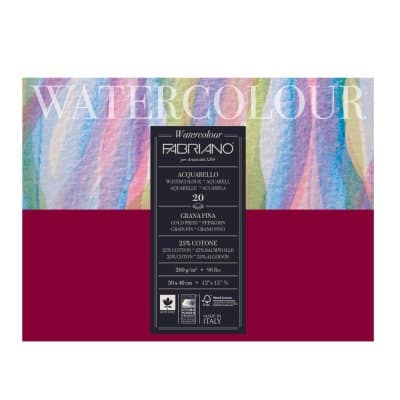 Blok FABRIANO WATERCOLOR 200gr 20L (72613040) (FABRIANO)