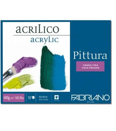 Papir FABRIANO PITTURA 400gr 30x40cm 10L (FABRIANO)