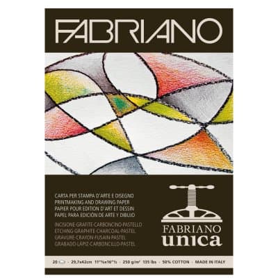 FABRIANO BLOK UNICA 250gr A3 20L (19100384) (FABRIANO)