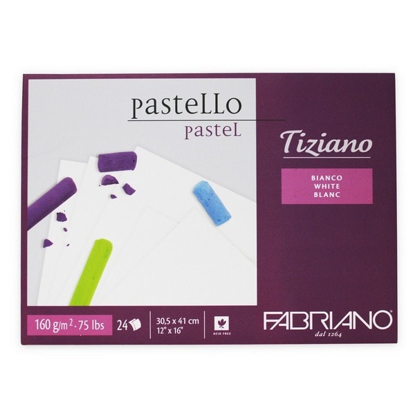 Papir FABRIANO TIZIANO BLOK BIANCO 160gr 24L (46430541) (FABRIANO)