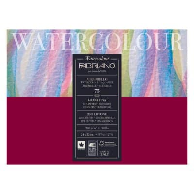 Blok FABRIANO WATERCOLOR 200gr 75L (17522432) (FABRIANO)