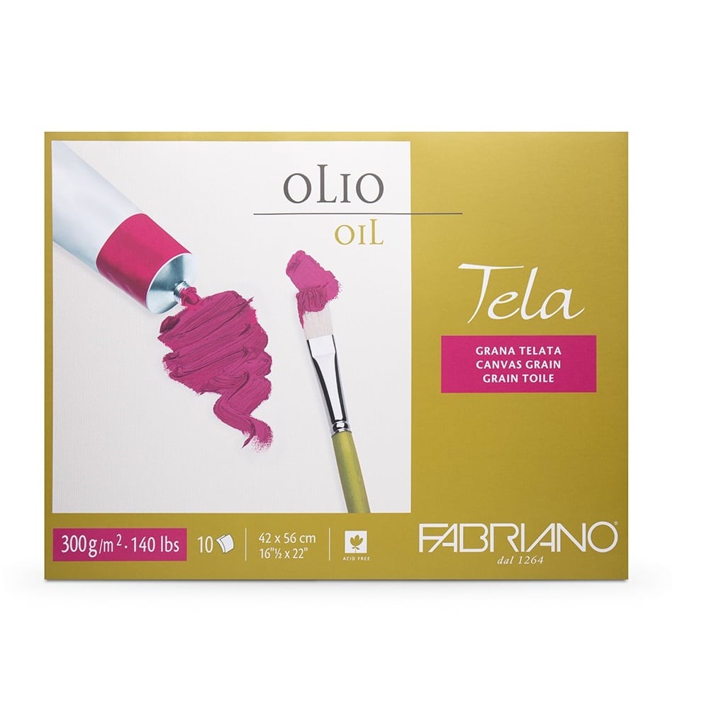 Blok FABRIANO TELA BLOK 300gr 42x56cm 10L (FABRIANO)