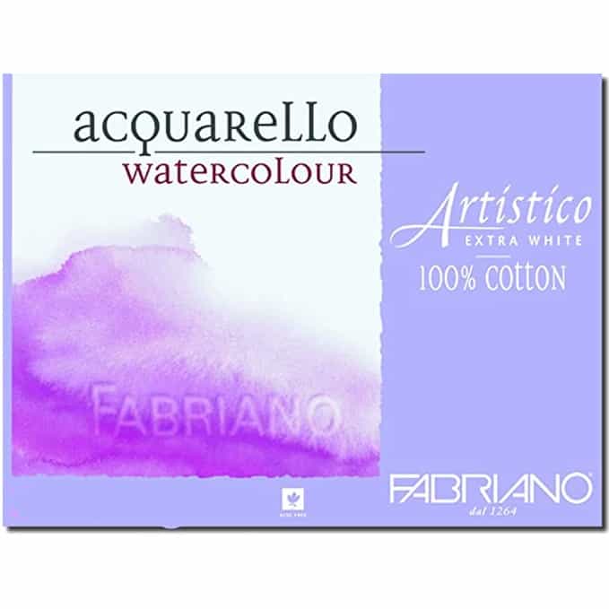 Papir FABRIANO ARTISTICO extra white 300gr 56x76cm SOFT 10L (19910079) (FABRIANO)