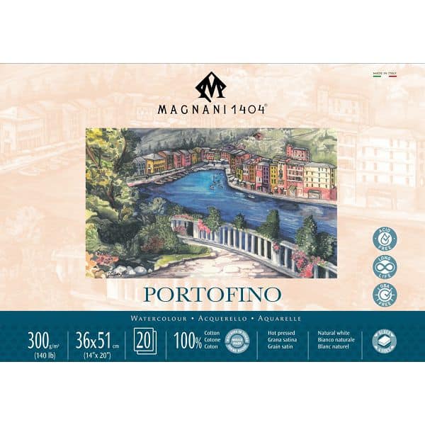 Blok MAGNANI PORTOFINO 36x51cm / 300gr / 20L (M4365118) (MAGNANI)