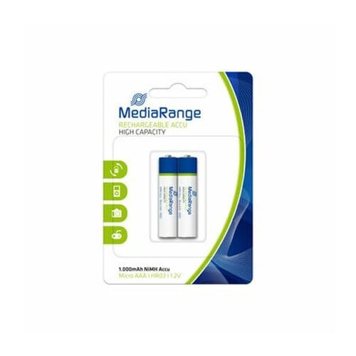 Baterija HR03 punjiva MediaRange 1000mAh (MediaRange)