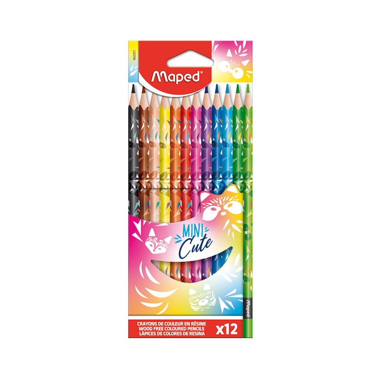 DRVENE BOJICE MAPED COLOR`PEPS MINI CUTE