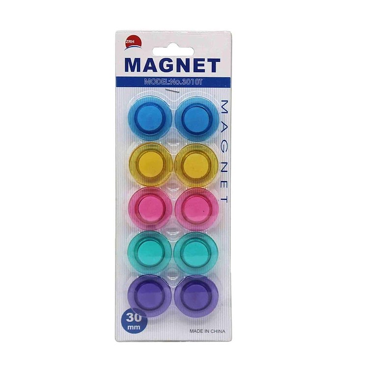 Magneti za belu tablu 1/10 30mm (Ostalo)
