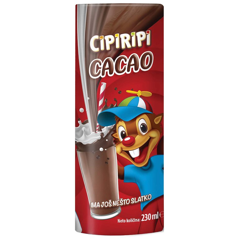 Mleko čoko cipiripi cacao 230ml