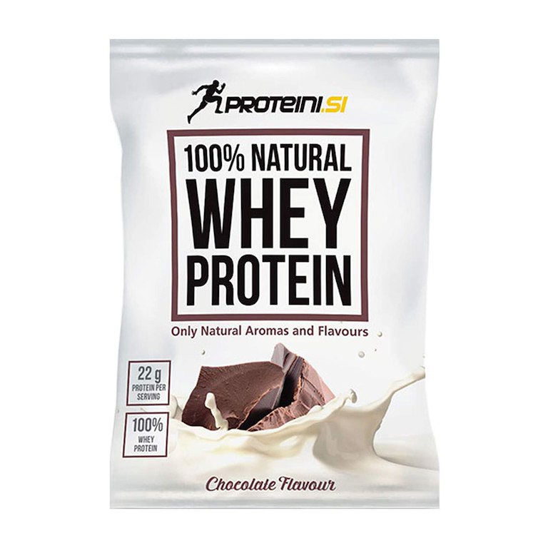 Proteini si protein 100% natural whey čokolada 30g proteini si