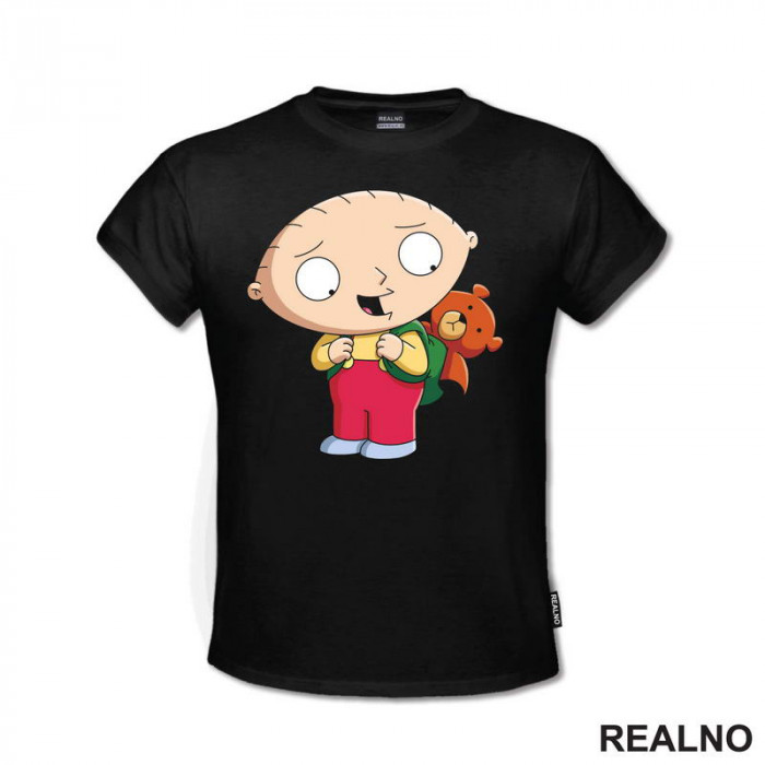 STEWIE AND RUPERT - TEDDY BEAR - FAMILY GUY - MAJICA