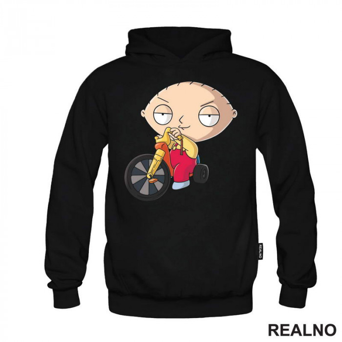 STEWIE RIDES A BIKE - FAMILY GUY - DUKS
