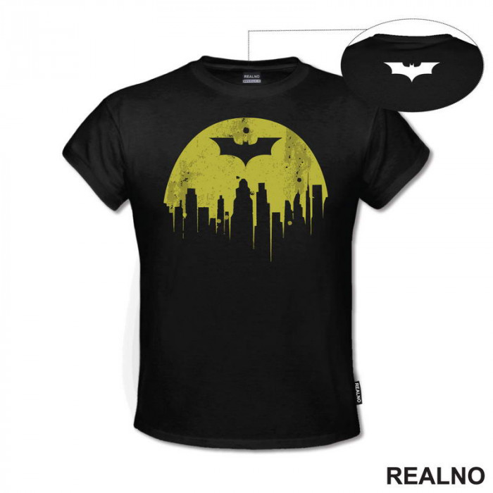 YELLOW CITY - BATMAN - MAJICA