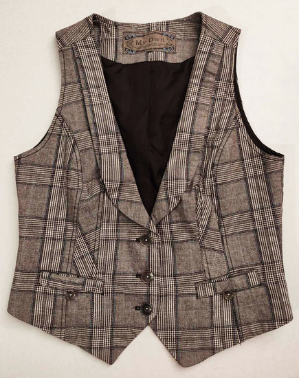 Retro pamucni prsluk MY OWN vel. S/M