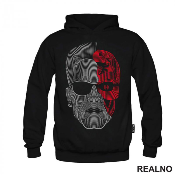 HEAD TERMINATOR - RED AND SILVER LINES - DUKS