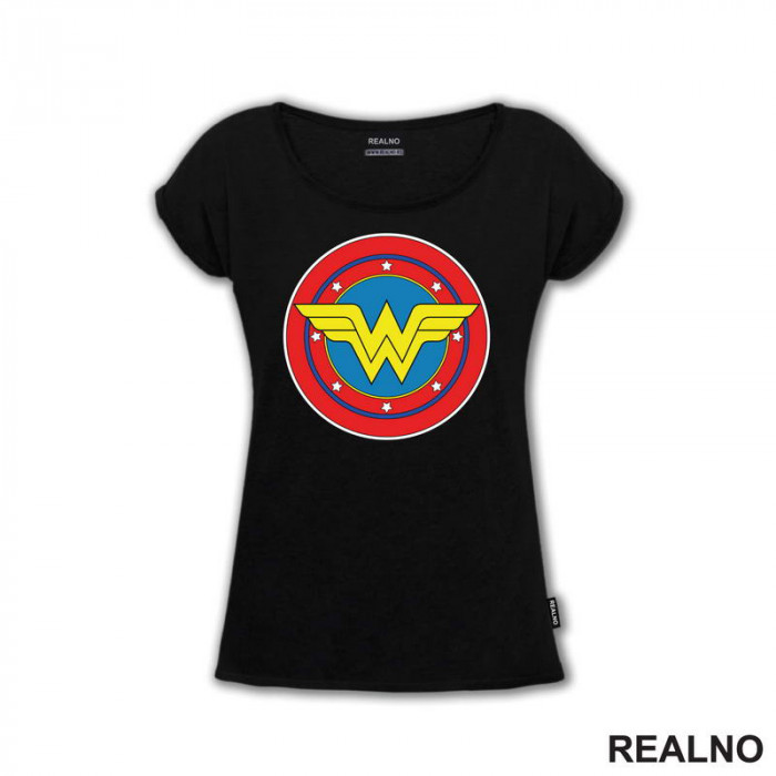 COLOR LOGO - WONDER WOMAN - MAJICA