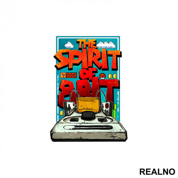 The Spirit Of 8bit - Colors - Nintendo - Game - Nalepnica