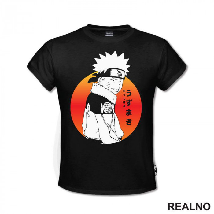 ORANGE MOON - NARUTO - MAJICA