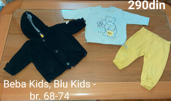 Beba Kids jaknica trenerka za bebe br. 68 - 74