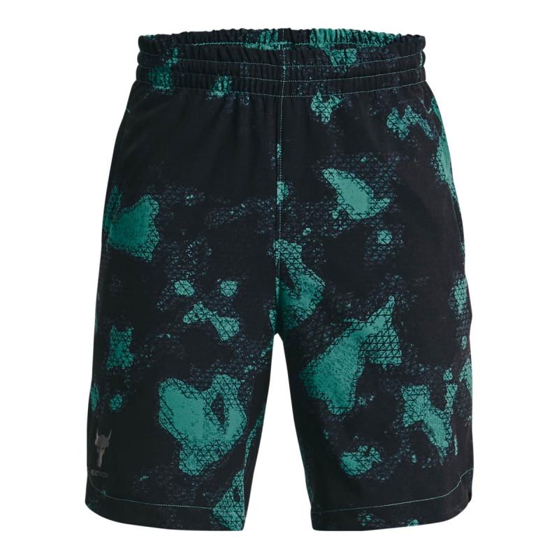 Under Armour Boys' Project Rock Woven Printed Shorts