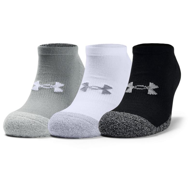 Under Armour Adult HeatGear® No Show Socks 3-Pack