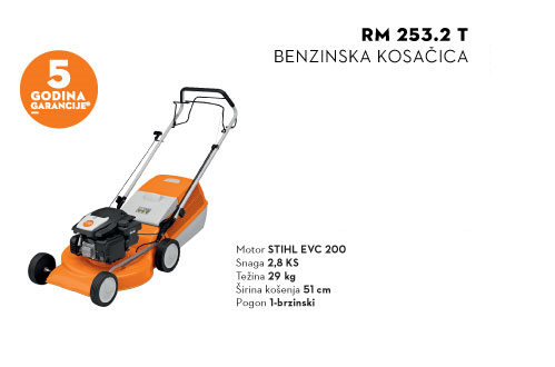 Benzinska kosačica RM 253.2T