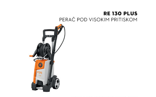 Perač pod visokim pritiskom RE 130 PLUS