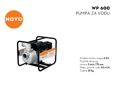 Pumpa za vodu WP 600