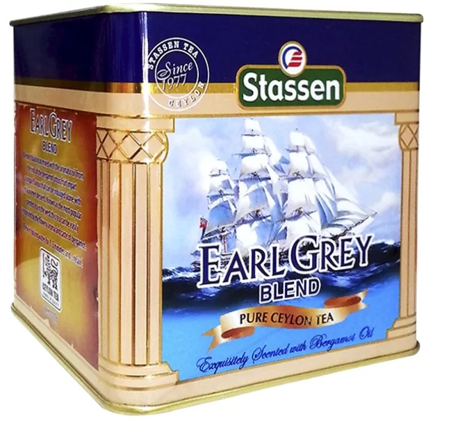 Stassen Earl Grey Cejlonski čaj u limenci-100 gr