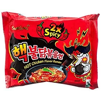 Korejske Samyang jako ljute nudle (2x)