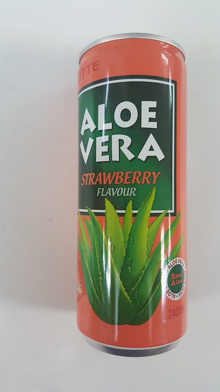Aloe vera sa ukusom jagode – 240ml