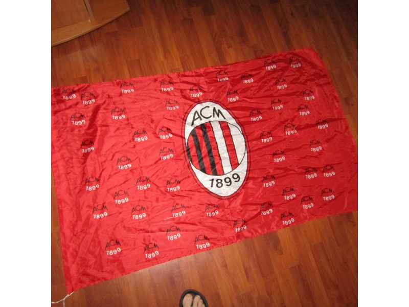 AC Milan odlična navijačka zastava ogromna