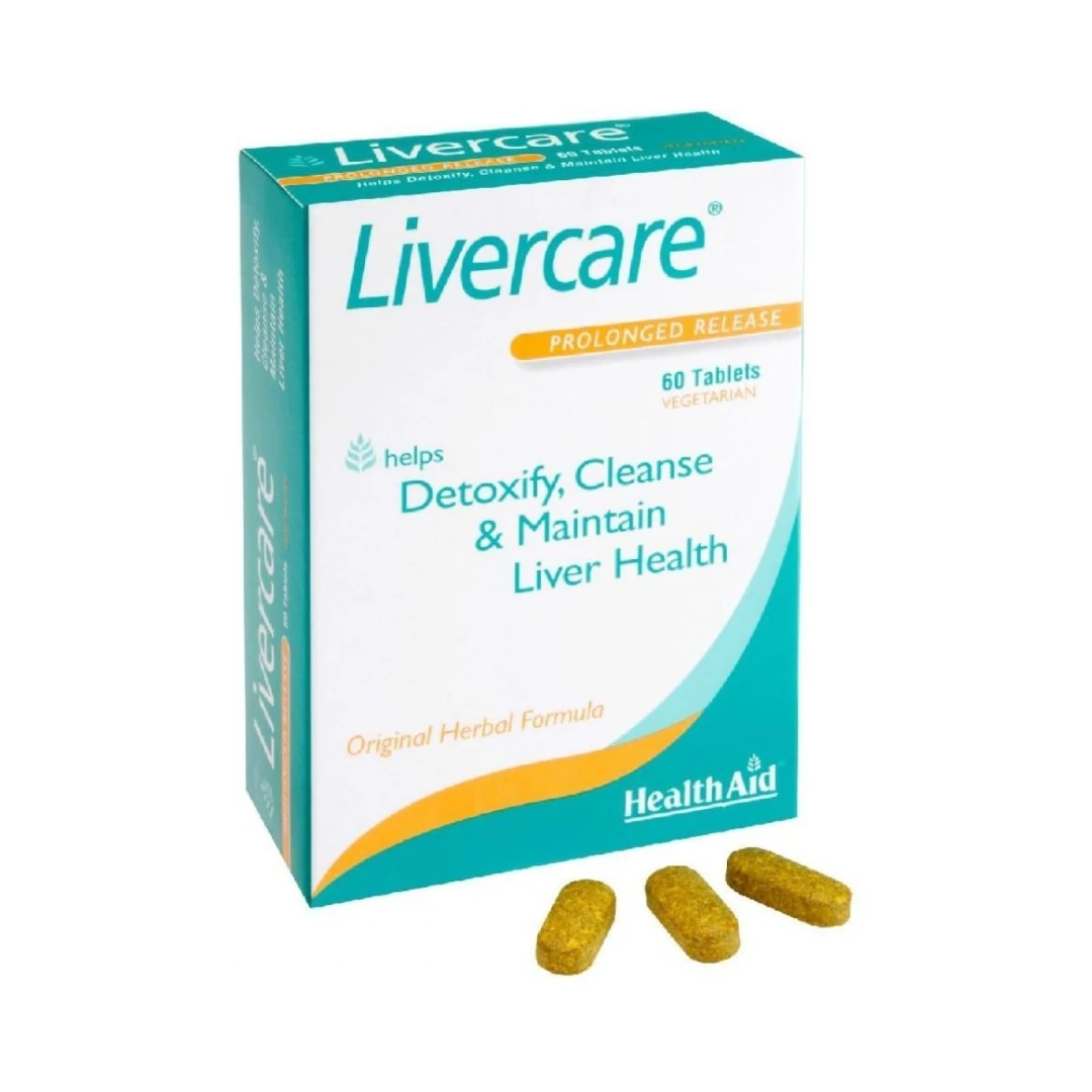 Livercare® za Detoksikaciju, Čišćenje i Zdravlje Jetre 60 Tableta