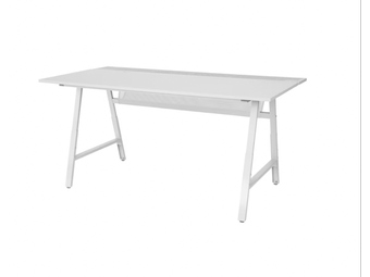 Radni sto / Kancelarijski sto, svetlosiva, 160x80 cm