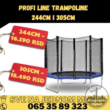 Profi line trampolina