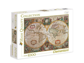 Puzle Old Map 1000 delova Clementoni