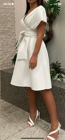 bela haljina