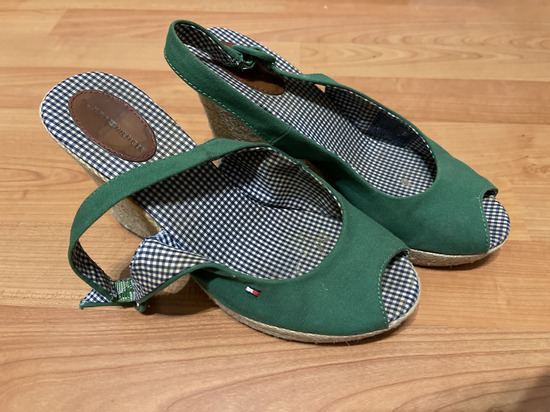 Original zelene tommy hilfiger sandale