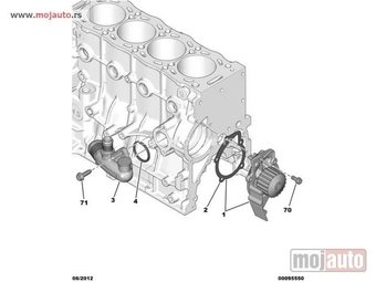 Pezo Expert 2.0HDI Racva Na Bloku Motora 02- NOVO