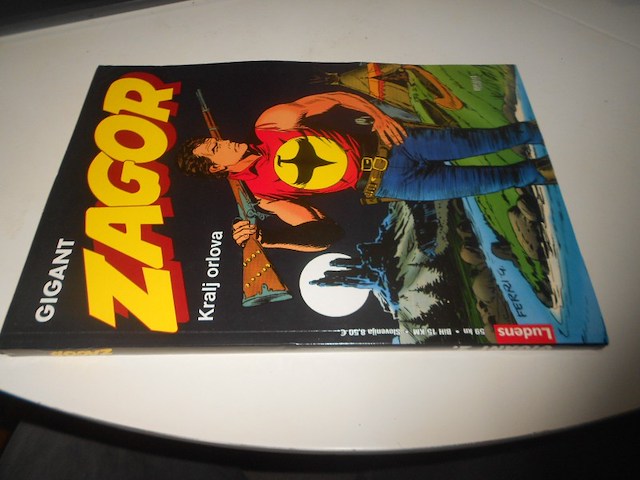 zagor gigant 2 kralj orlova  kolor