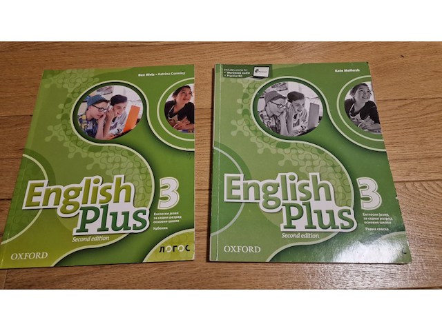 English Plus 3, Logos, 7. razred (komplet)