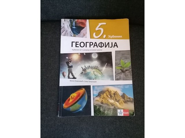 GEOGRAFIJA 5, udžbenik, KLETT